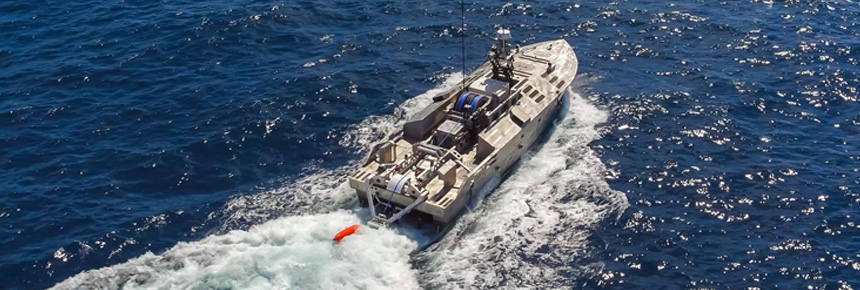Navy's Unmanned Minesweepers Clears Shock Trials